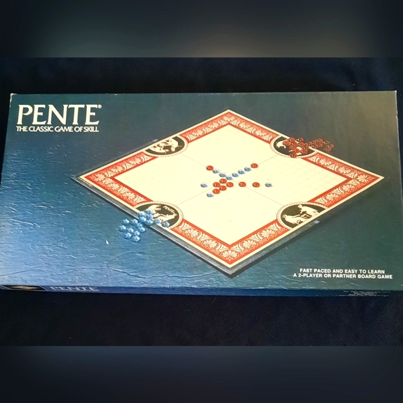 pente | Games | Vintagepente The Classic Game Of Skill Board Game Fifth ...